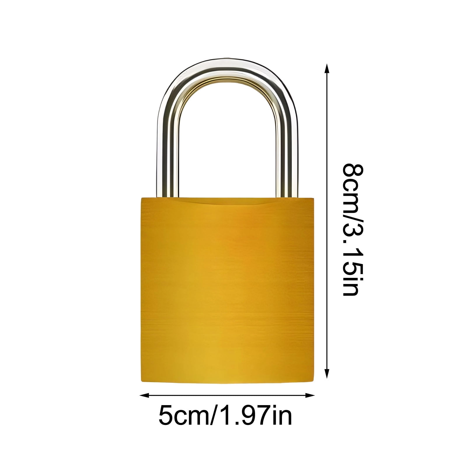 Cevemin Personalized Custom Name Padlock - Engraved Lock Head for ...