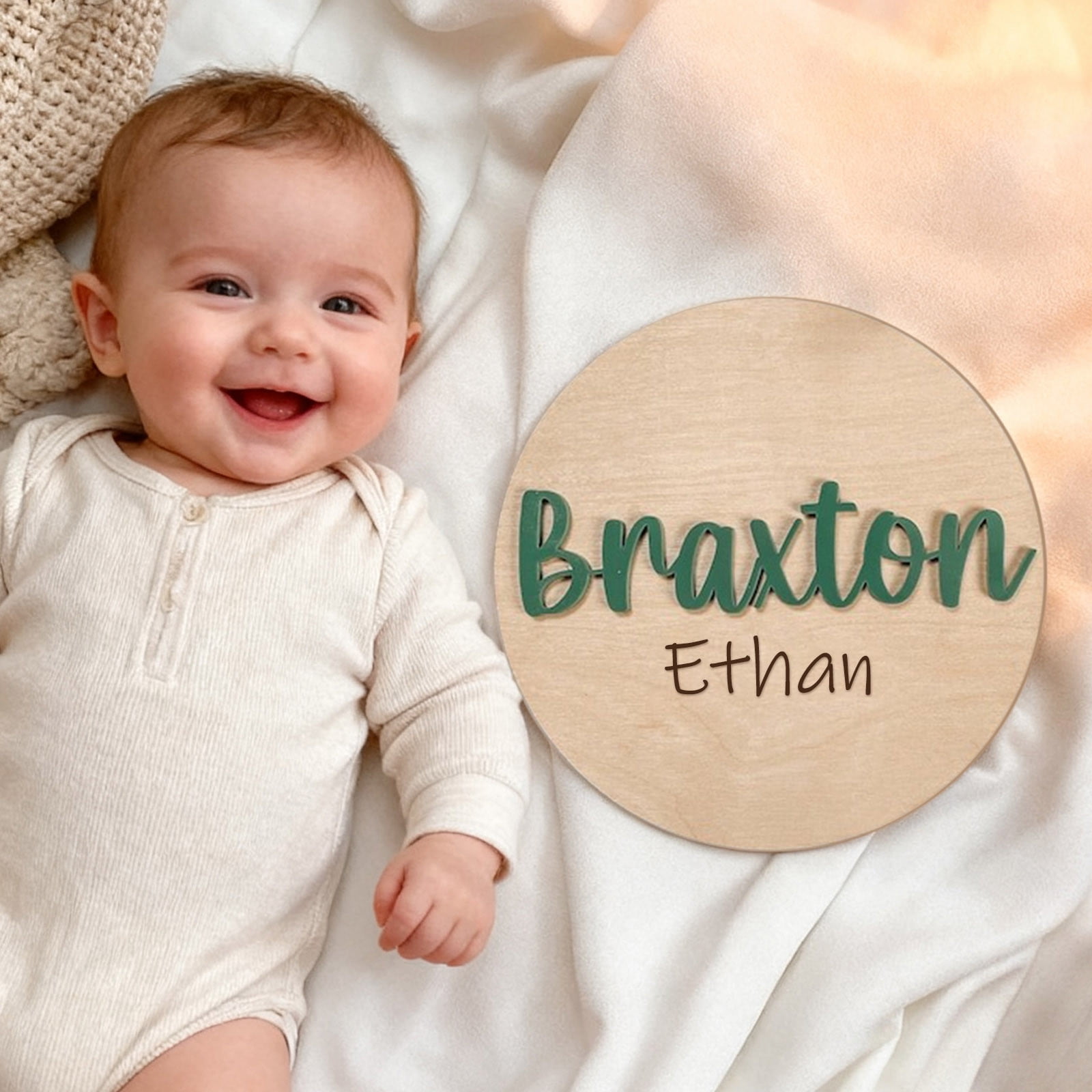 Cevemin Personalized Wooden Name Plaque - 3D Carved Data Recording ...