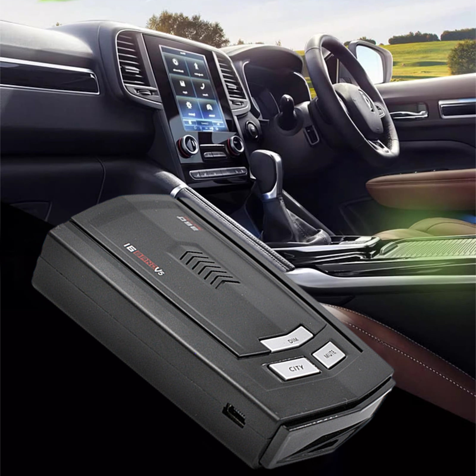 Cevemin Portable Car Speed Monitor - 360 Degree Automatic Speed ...
