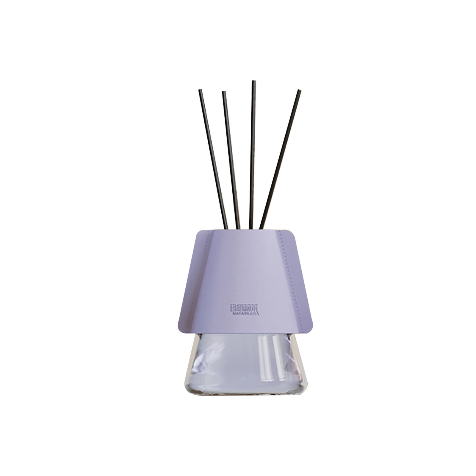 Cevemin Rattan Fireless Aroma Diffuser with Glass Cup - Car Home Hotel ...
