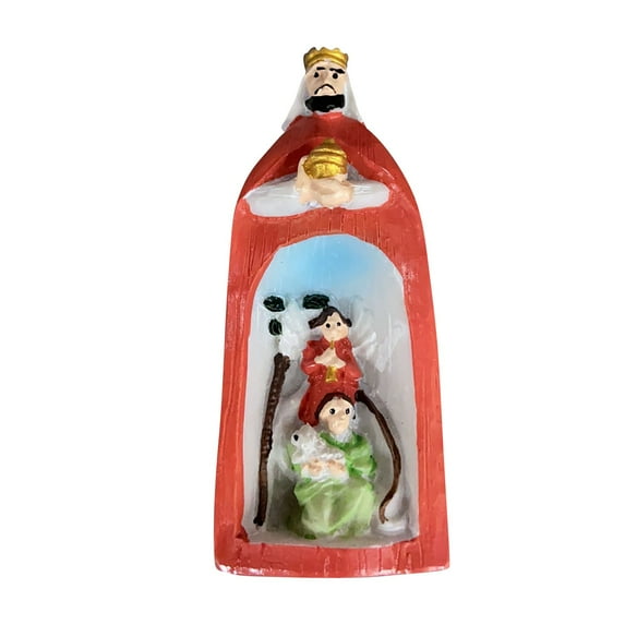 Cevemin Religious Nativity Scene Desktop Decoration - Wooden 欧式 Style ...