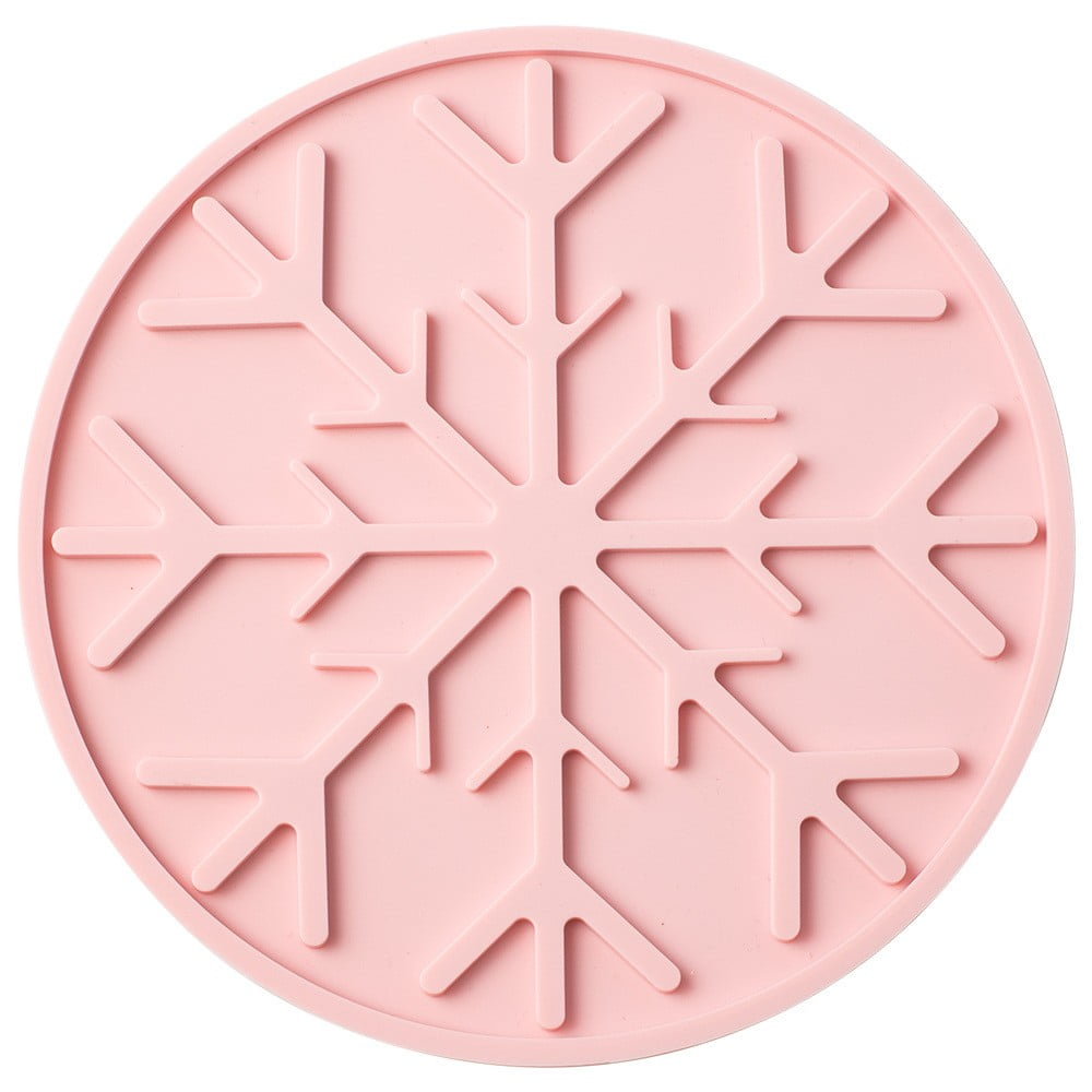 Cevemin Silicone Heat Resistant Trivet Pad - 7.5 Inch Food-Grade Non ...