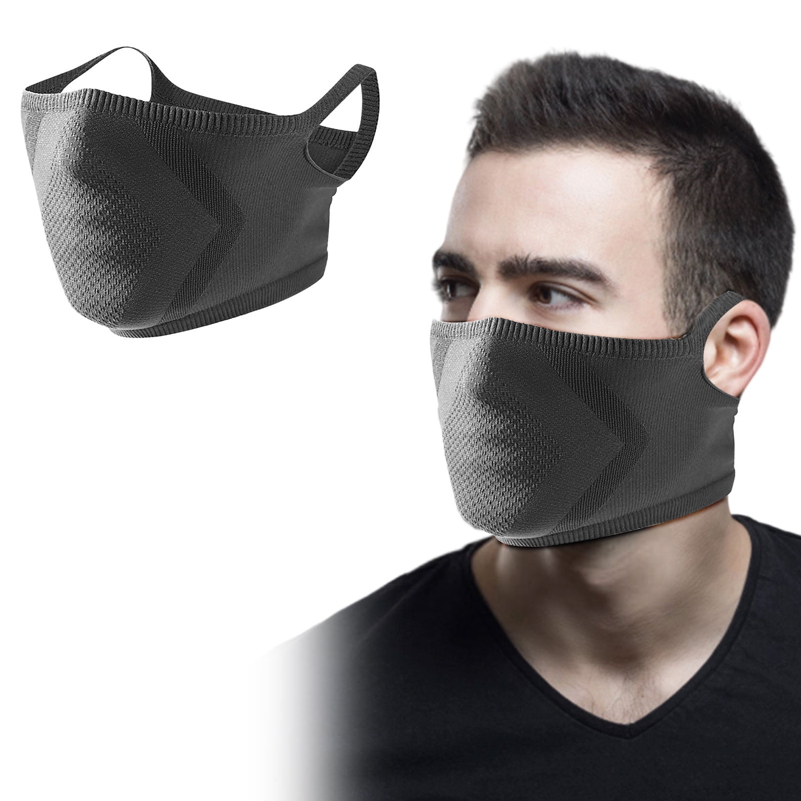 Cevemin Summer Windproof UV Protection Face Mask - 100%Polyester Ice ...