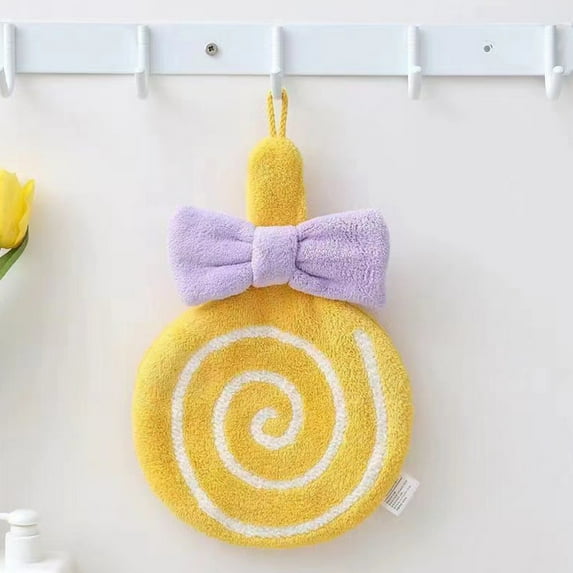 Cevemin Thickened Polyester Towels for Kitchen and Bathroom - Blue ...