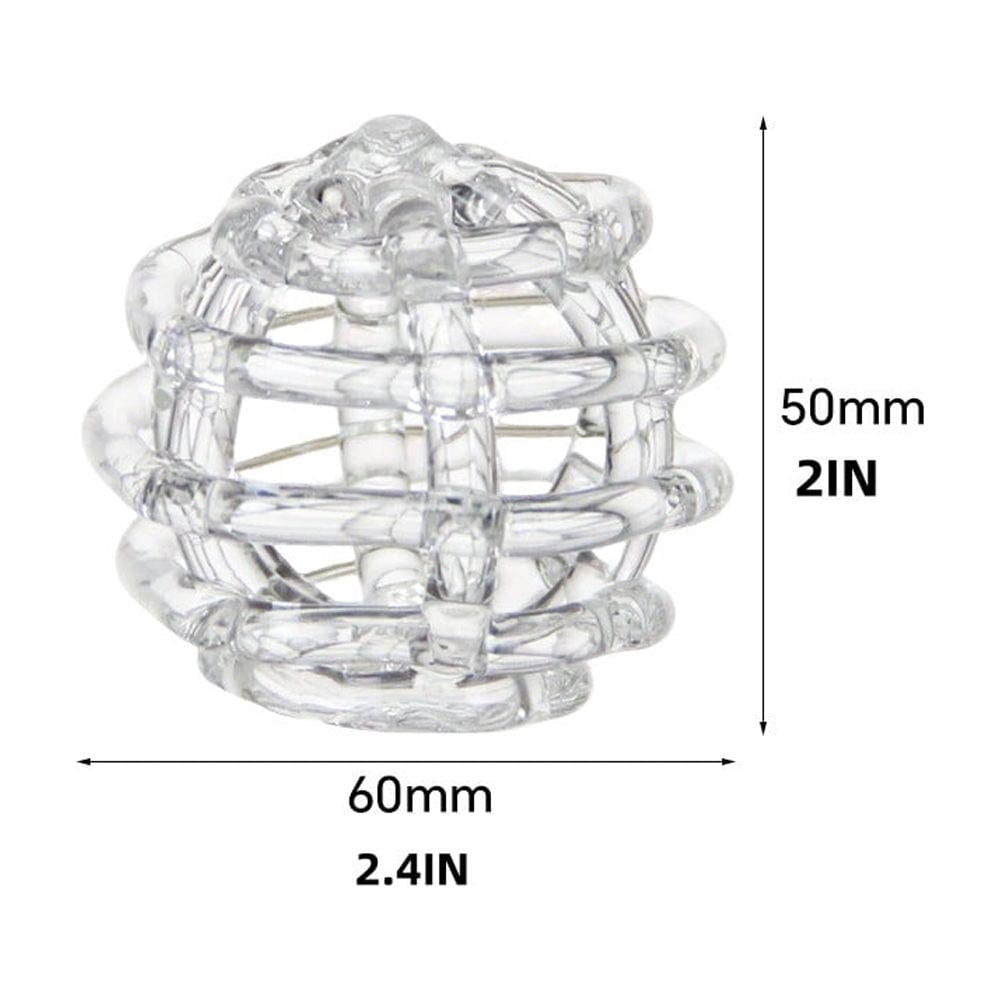 Cevemin Transparent Glass Flower Holder and Brown Hand-Shape Rotating ...