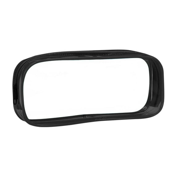 Cevemin Transparent Zipper Pen Pouch - Large Capacity Portable Multi ...