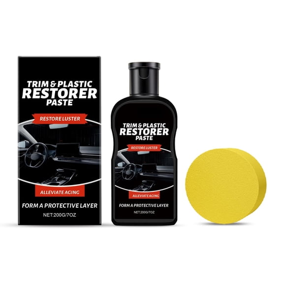 Cevemin Trim & Plastic Restorer Paste Kit - Car Interior Dashboard and ...