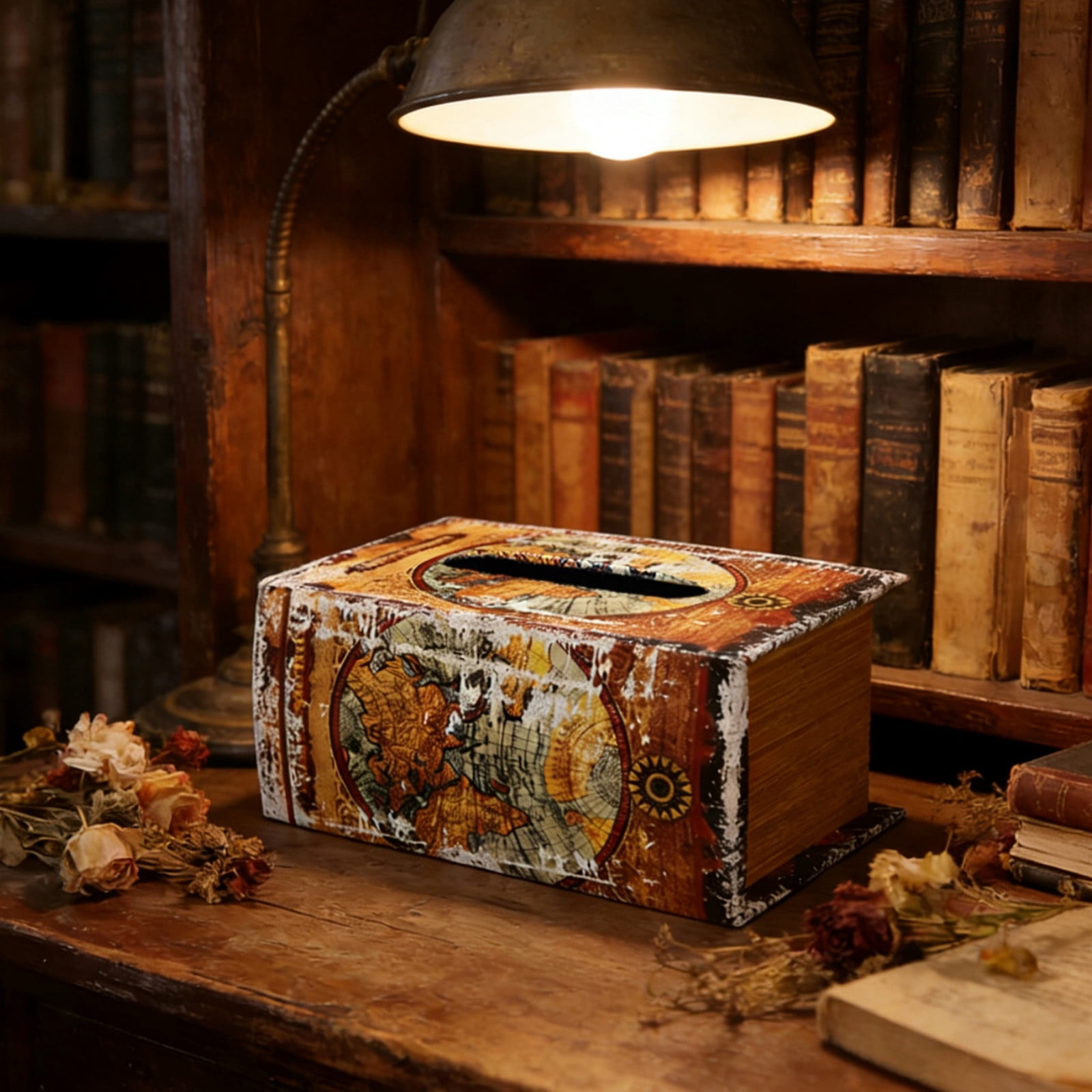 Cevemin Vintage Style Fake Book Props - Simulation Book Jewelry Box ...