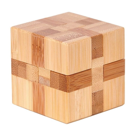 Cevemin Wooden Luban Lock Intelligence Puzzle - Classic Intellectual ...