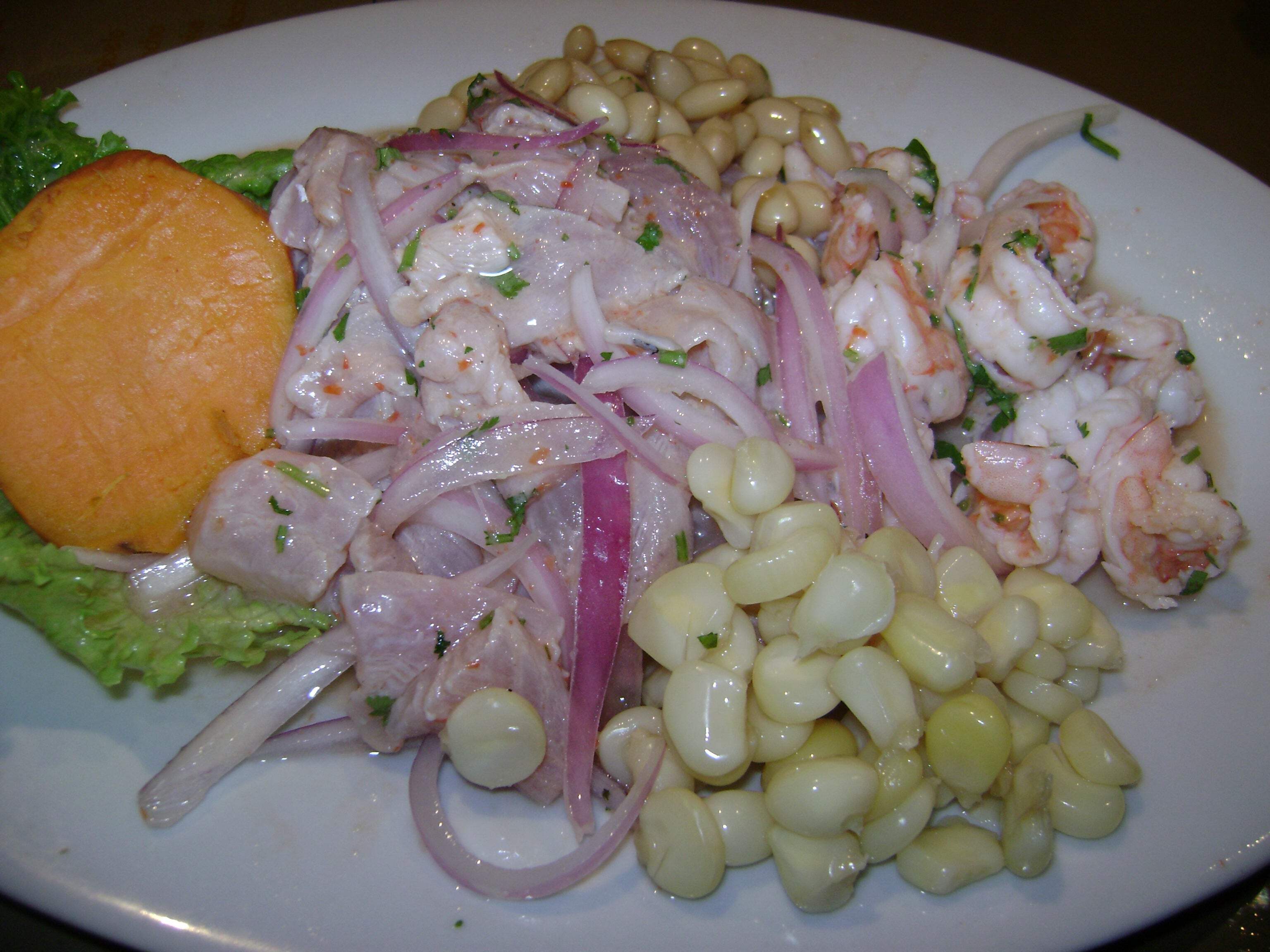 Ceviche Seafood Salad Crab Glossy Poster Picture Photo Print Banner ...