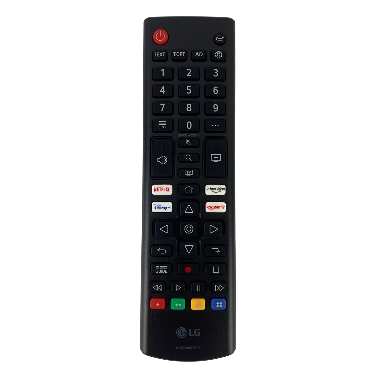 Ceybo AKB76037605 Remote Control for LG Smart TV Includes Netflix, Prime Video, Disney+ and ...
