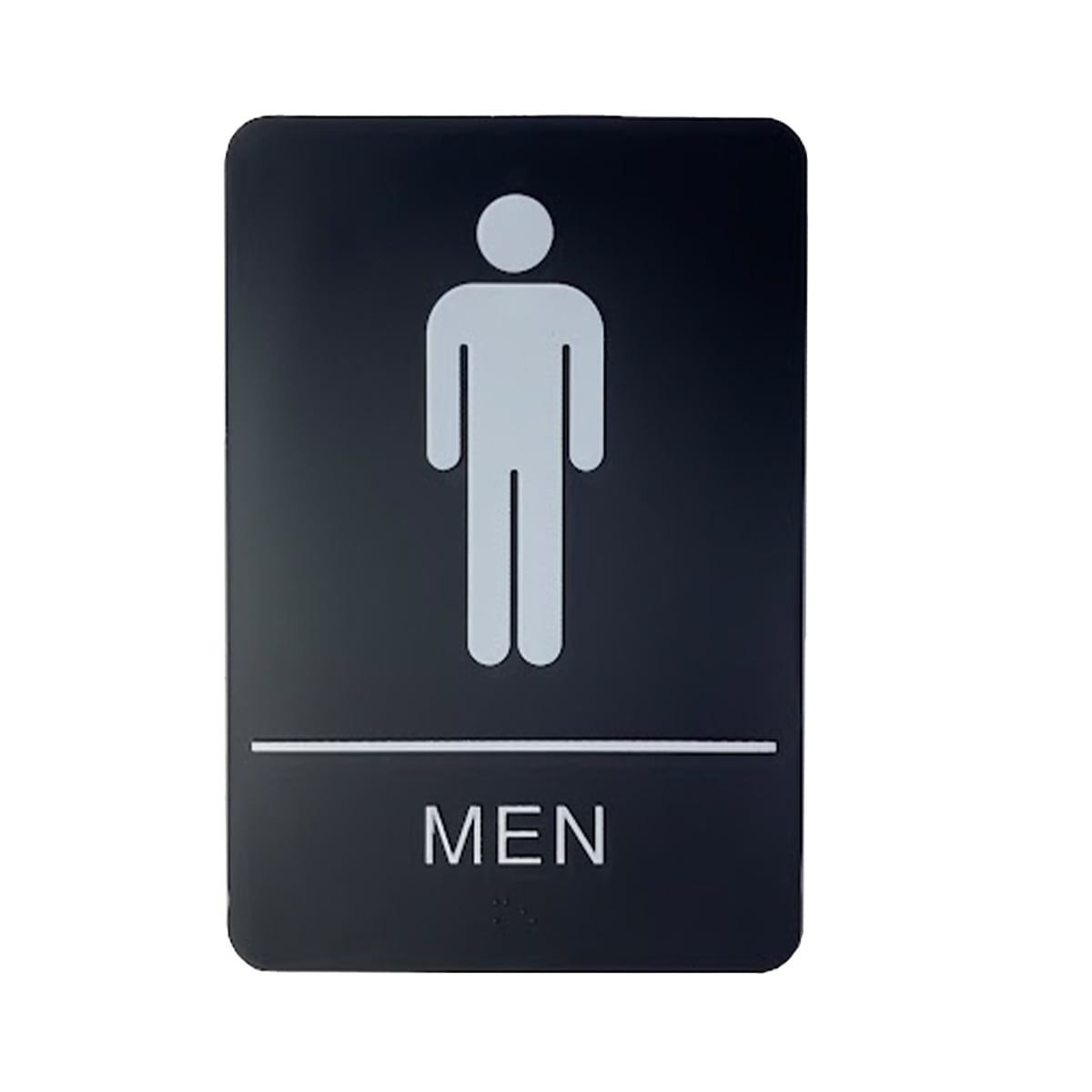 Ceybo Men Plastic Restroom Sign 9x6" - Walmart.com