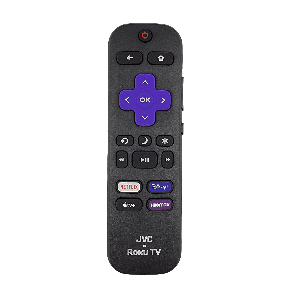 Ceybo New 3226001220 Remote Control for JVC Roku Includes Netflix ...