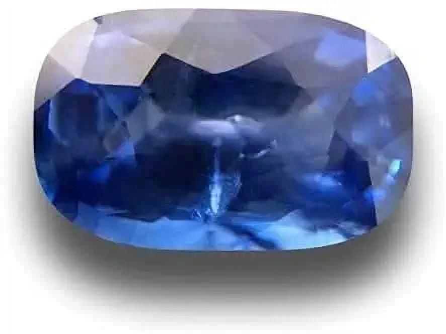 Ceylon Blue Sapphire/Neelam/Nilam Natural Gemstone With Lab Certified ...