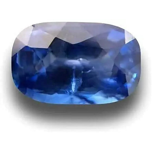 Ceylon Blue Sapphire/Neelam/Nilam Natural Gemstone With Lab Certified ...