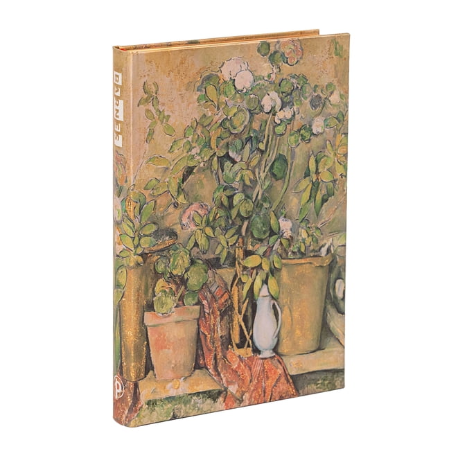 Cezanne's Terracotta Pots and Flowers Mini Unlined Hardcover Journal ...