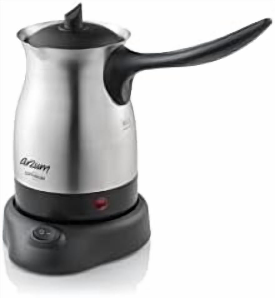 Cezve Electric Turkish Coffee Maker, Stainless Steel, Boil-Dry ...