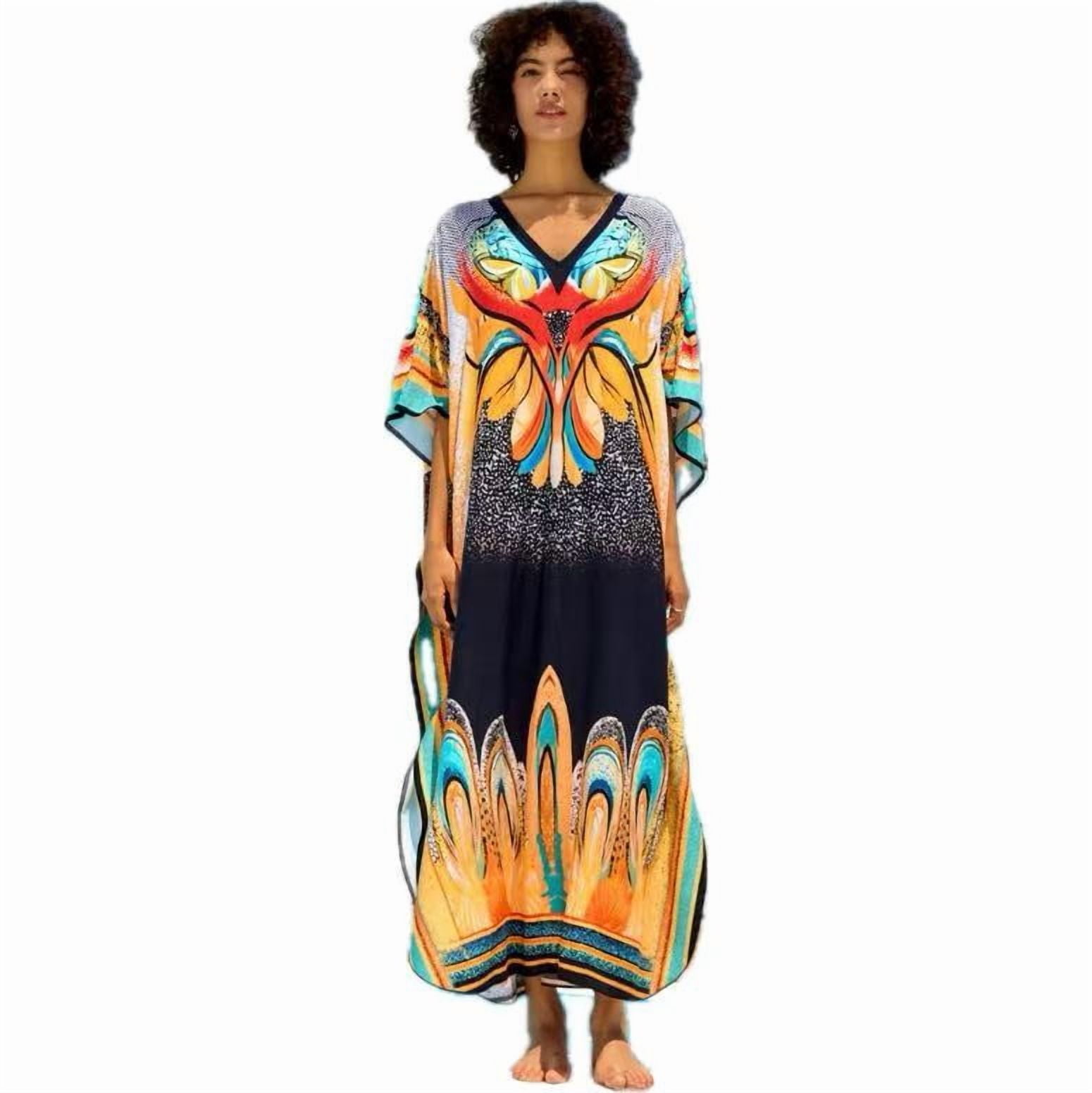 CFCSRP Women Kaftan Dresses Plus Size Moo Moo for WomenCover ups Summer ...