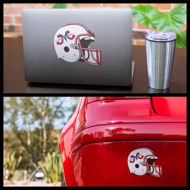 Cfl Defunct Montreal Concordes Shape Sticker Phone Decal Water Bottle ...