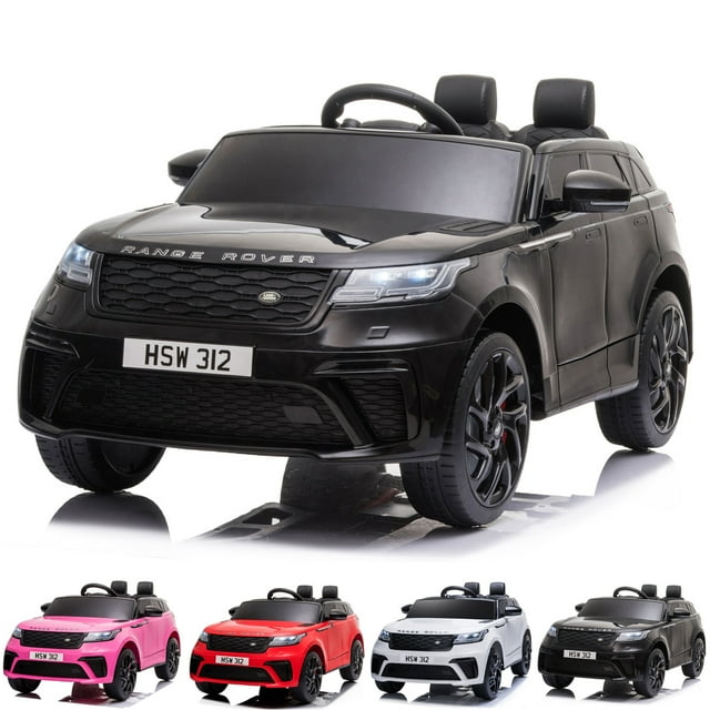 Cfowner 12V Licensed Land Rover Kids Ride On Car, Remote Control, LED ...