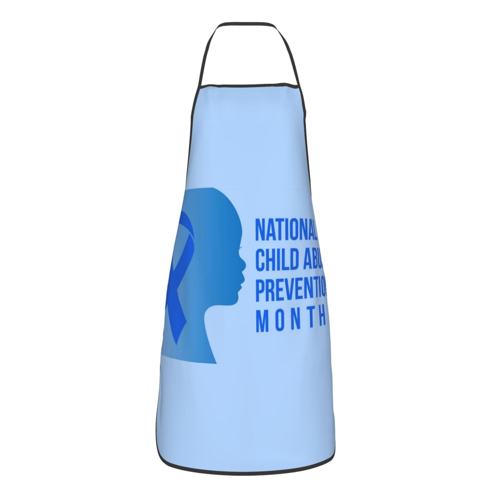 Ch-ild Abuse Prevention Awareness Month Blue Ribbon Aprons Bib For ...