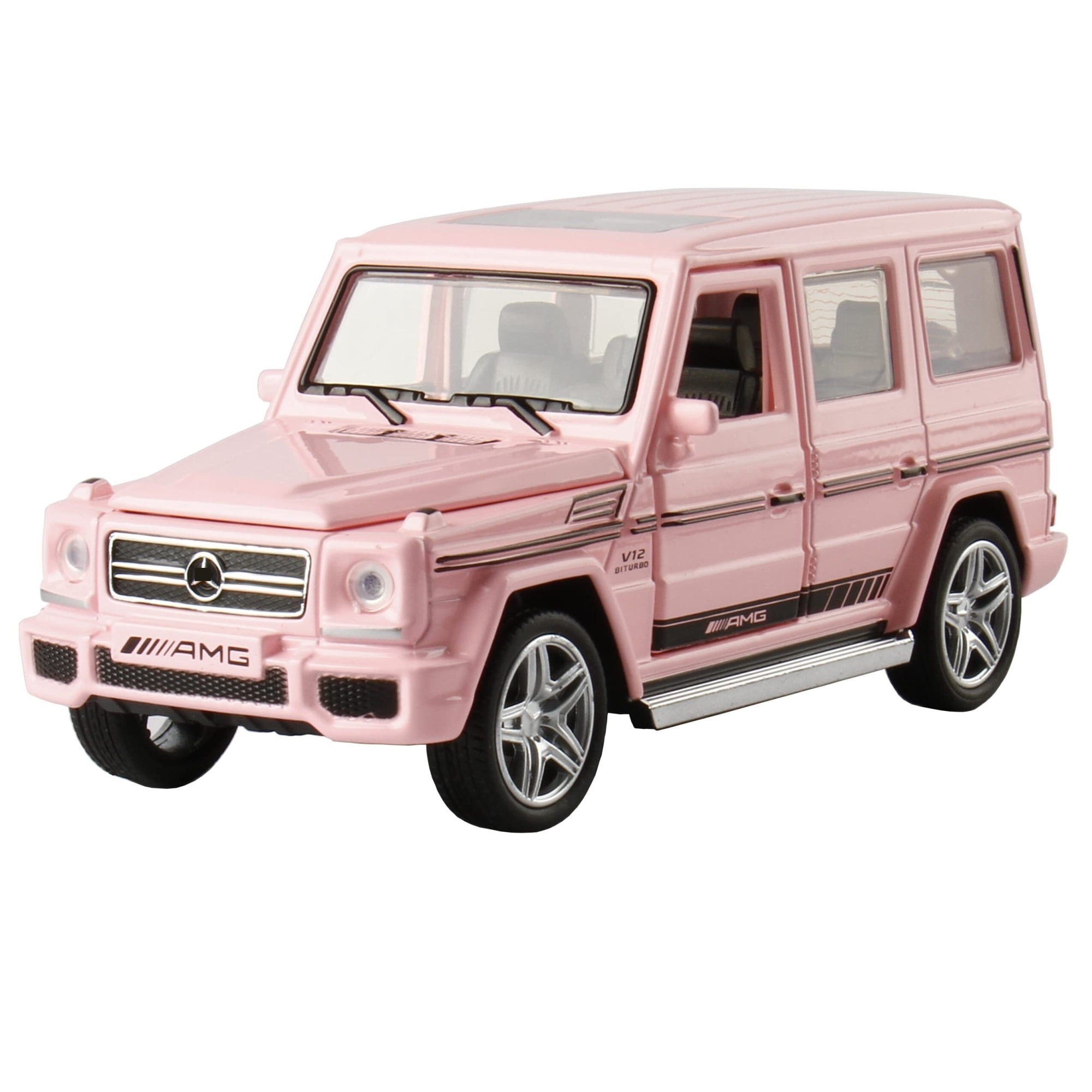 ChEn Alloy Collectible Pink G65 AMG Toy Vehicle Pull Back Die-Cast Car ...