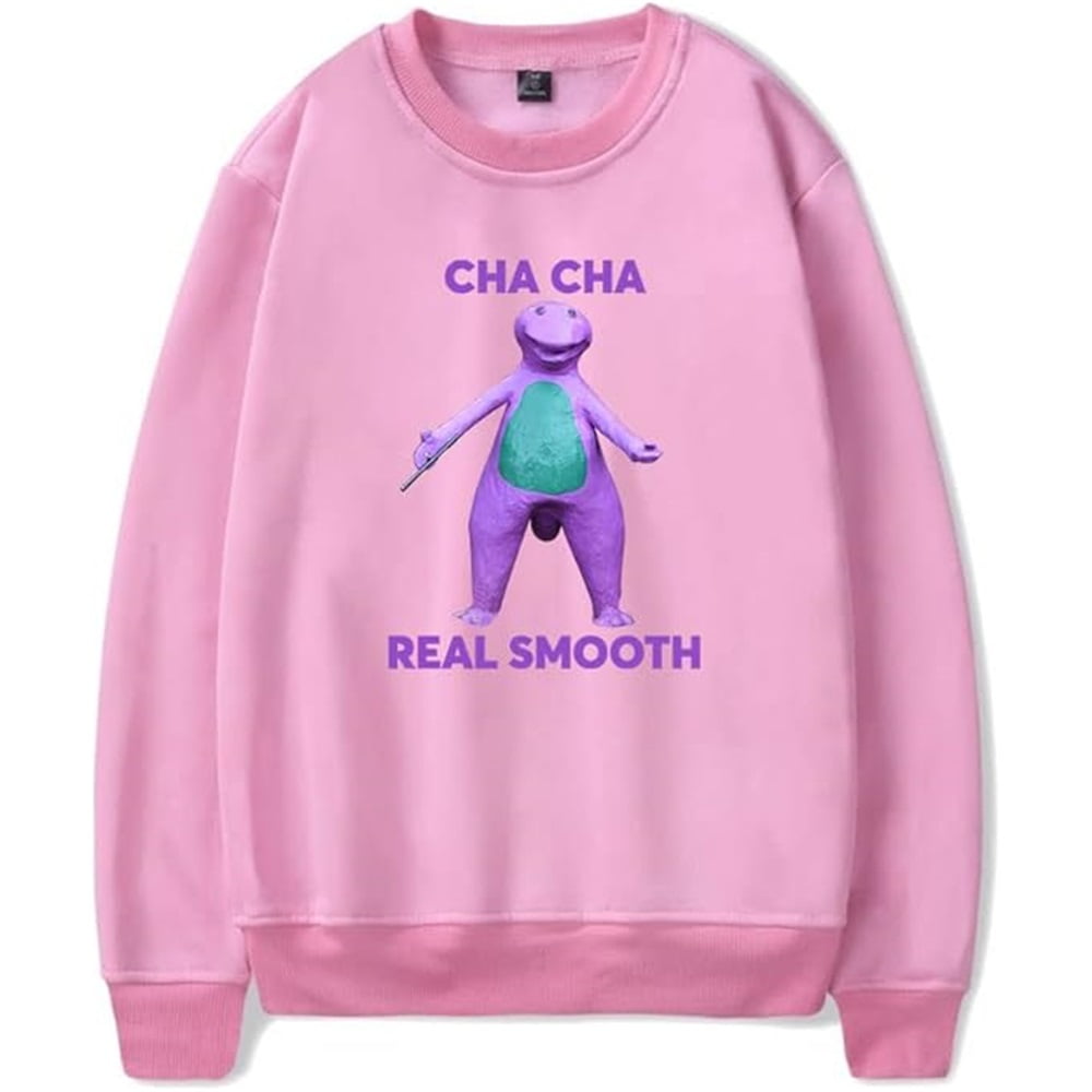 Cha Cha Real Smooth Long Sleeve Round Neck Stylish Unisex Top Cool ...