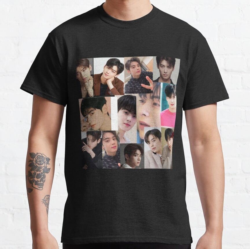 Cha Eun Woo Classic T-Shirt - Walmart.com