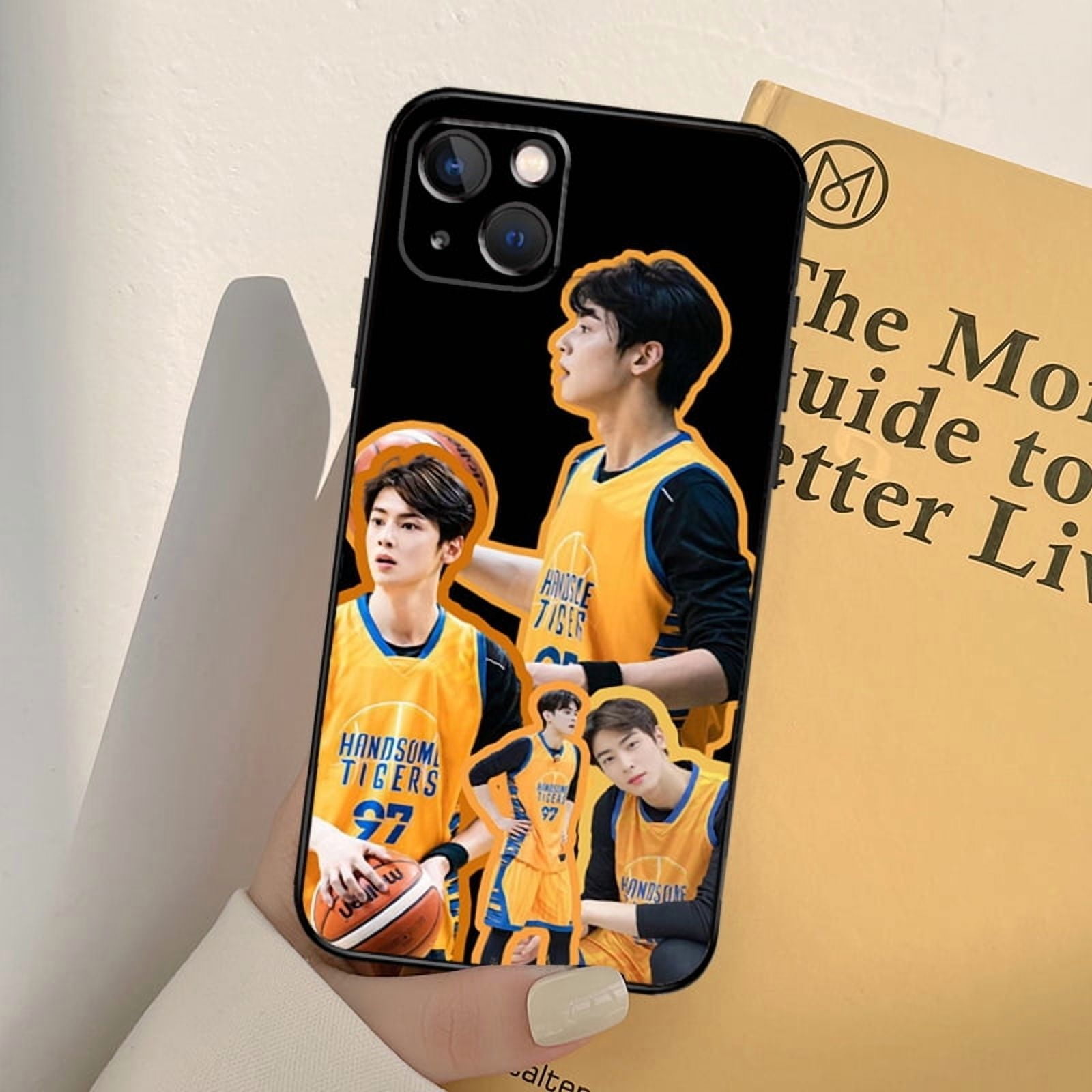 Cha Eun Woo Korean actor singer Case For iPhone 16 15 14 Pro Max Plus ...