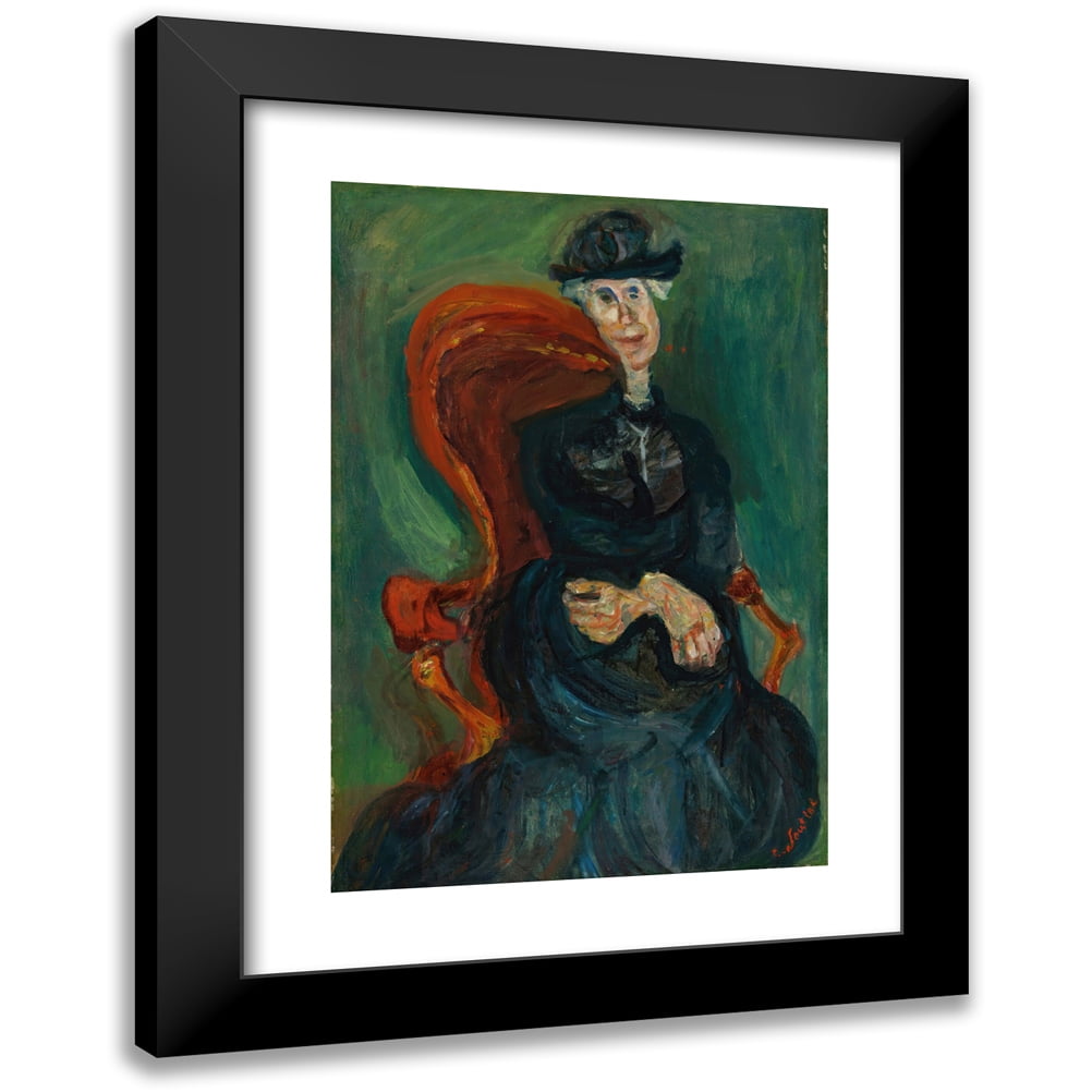 Chaïm Soutine 11x14 Black Modern Framed Museum Art Print Titled - The ...
