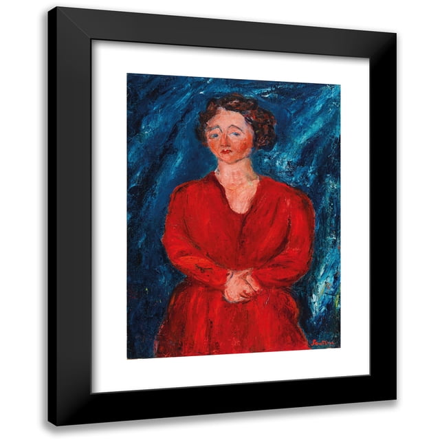Chaïm Soutine 11x14 Black Modern Framed Museum Art Print Titled - The ...