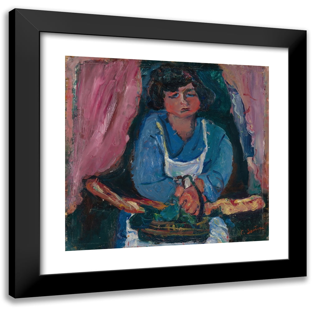 Chaïm Soutine 21x20 Black Modern Framed Museum Art Print Titled - The ...