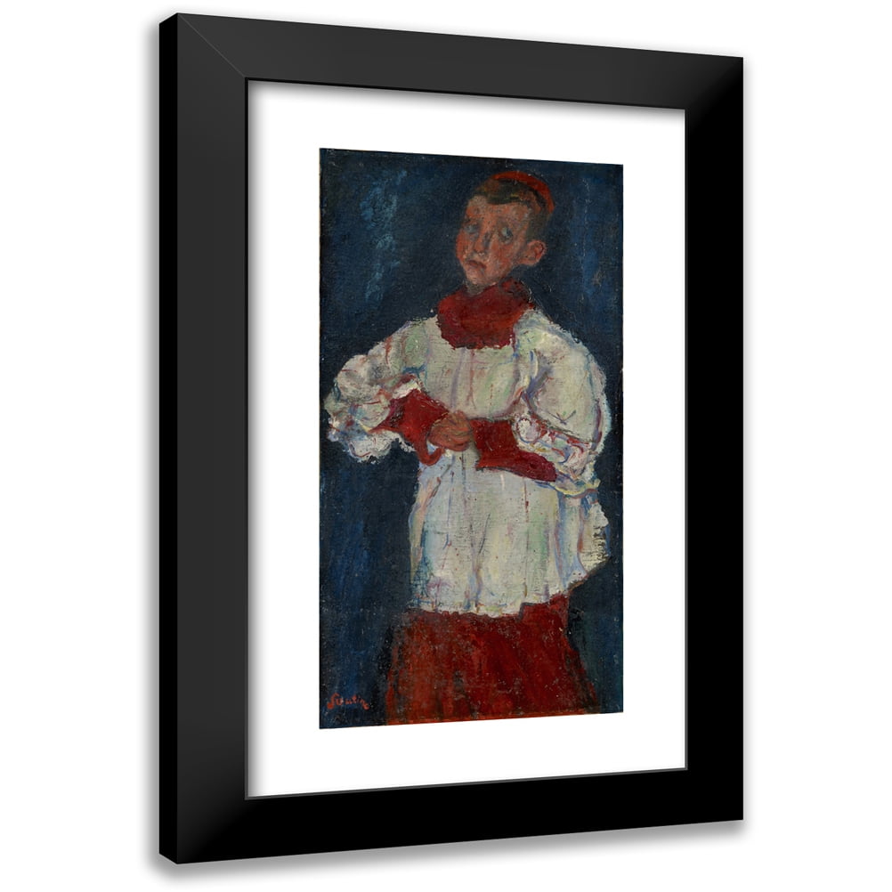 Chaïm Soutine 9x14 Black Modern Framed Museum Art Print Titled - The ...