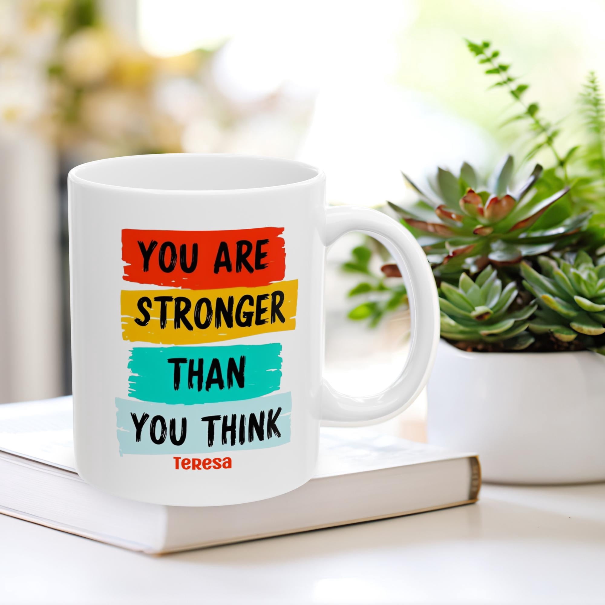 ChaChaCoo Motivational Ceramic Mug - Inspirational Coffee Cup ...