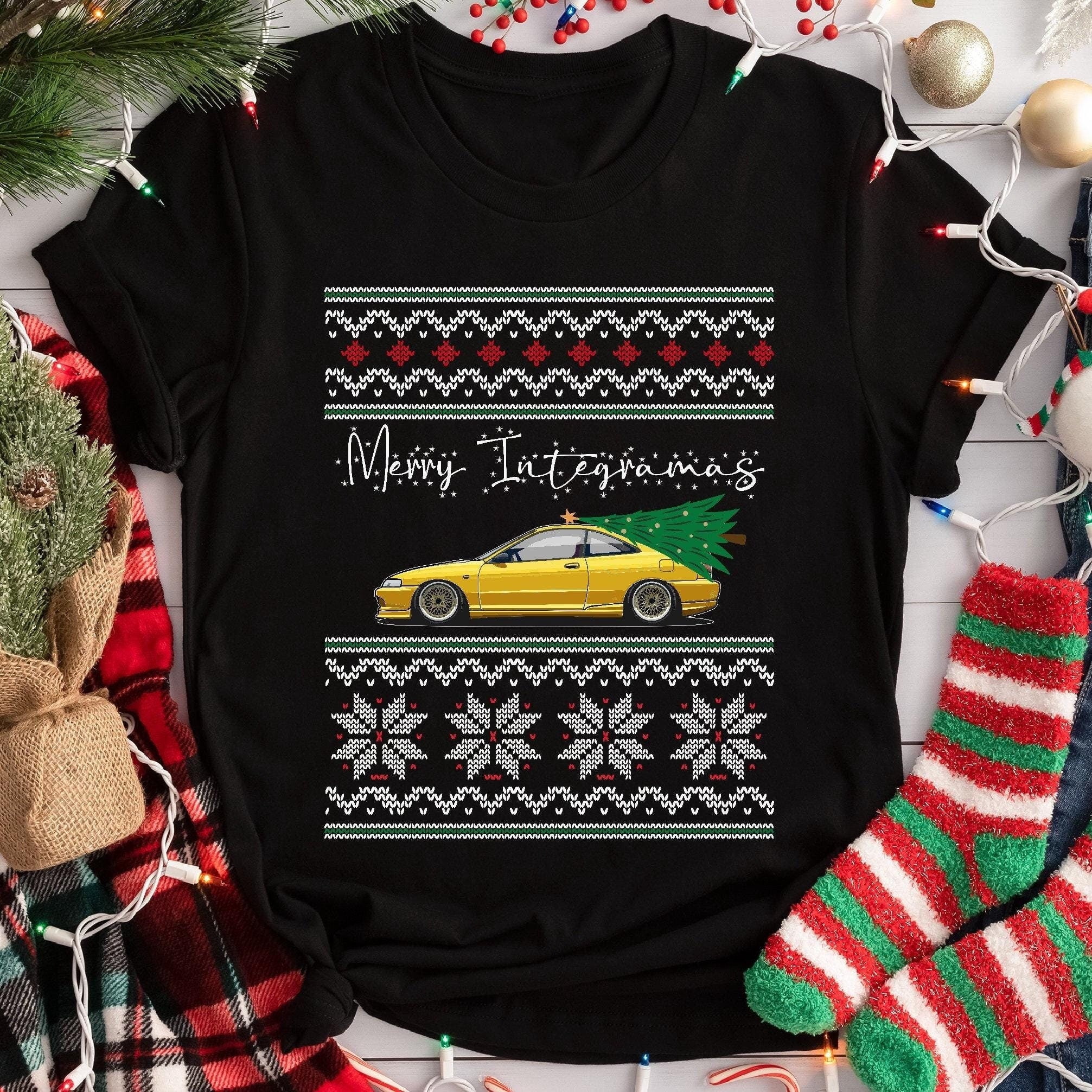 ChaChaCoo Ugly Christmas Shirt, Merry Integramas Christmas T-Shirt ...