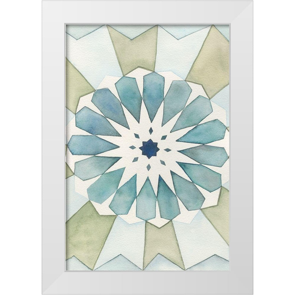 Chabot, Natasha 13x18 White Modern Wood Framed Museum Art Print Titled ...