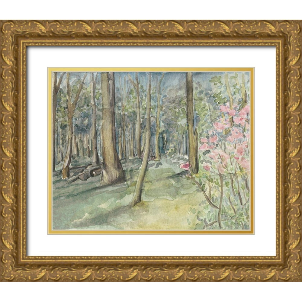 Chabot, Natasha 14x12 Gold Ornate Wood Framed with Double Matting ...