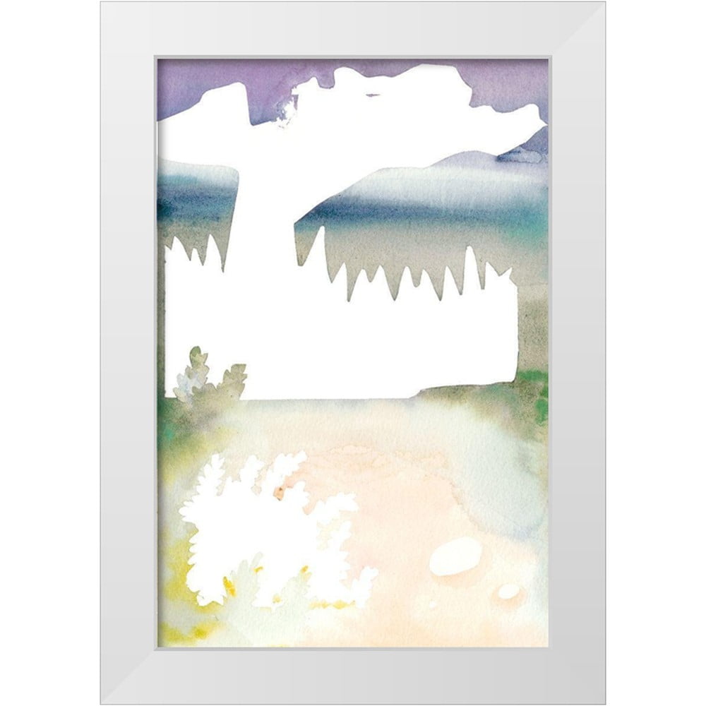 Chabot, Natasha 17x24 White Modern Wood Framed Museum Art Print Titled ...