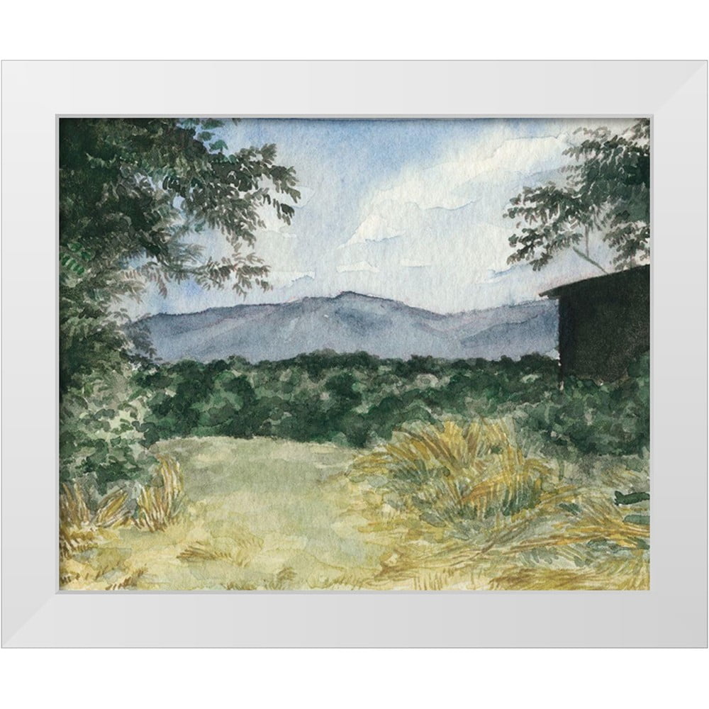 Chabot, Natasha 24x20 White Modern Wood Framed Museum Art Print Titled ...