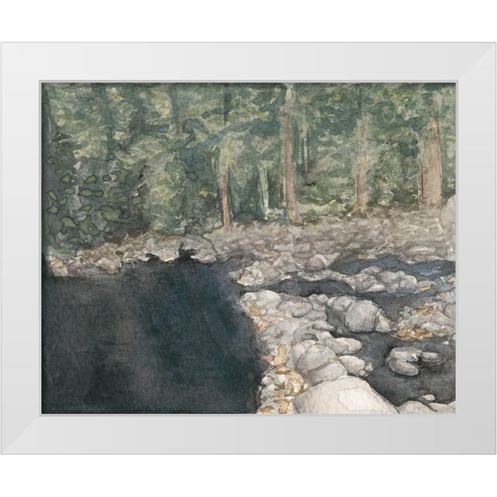 Chabot, Natasha 32x26 White Modern Wood Framed Museum Art Print Titled ...