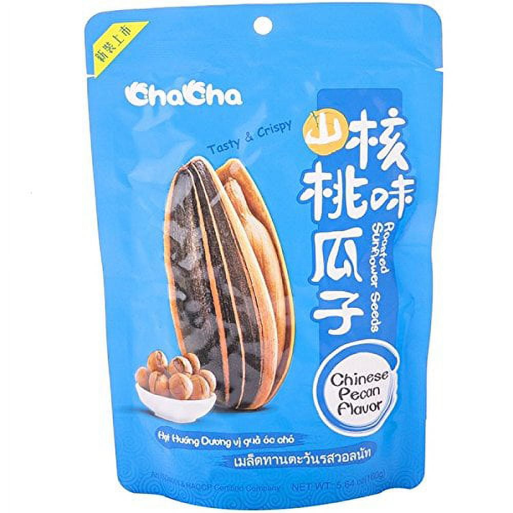 Chacha Sunflower Roasted and Salted Seeds 160g X 6 Bags â€¦ (Chinese ...