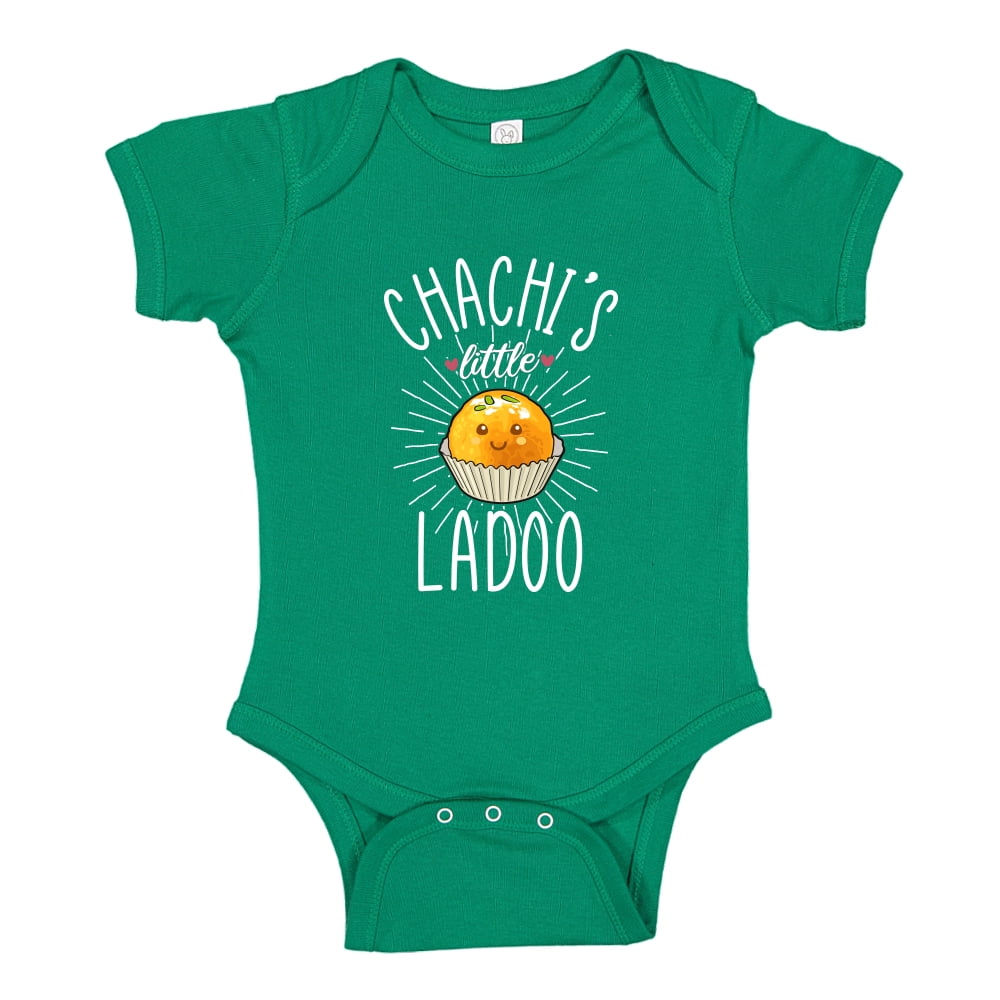 Chachi's Little Ladoo Baby Bodysuit One Piece NB Kelly Green - Walmart.com