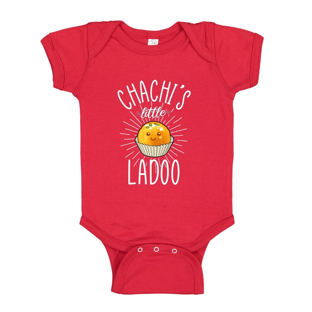 Chachi's Little Ladoo Baby Bodysuit One Piece NB Red - Walmart.com
