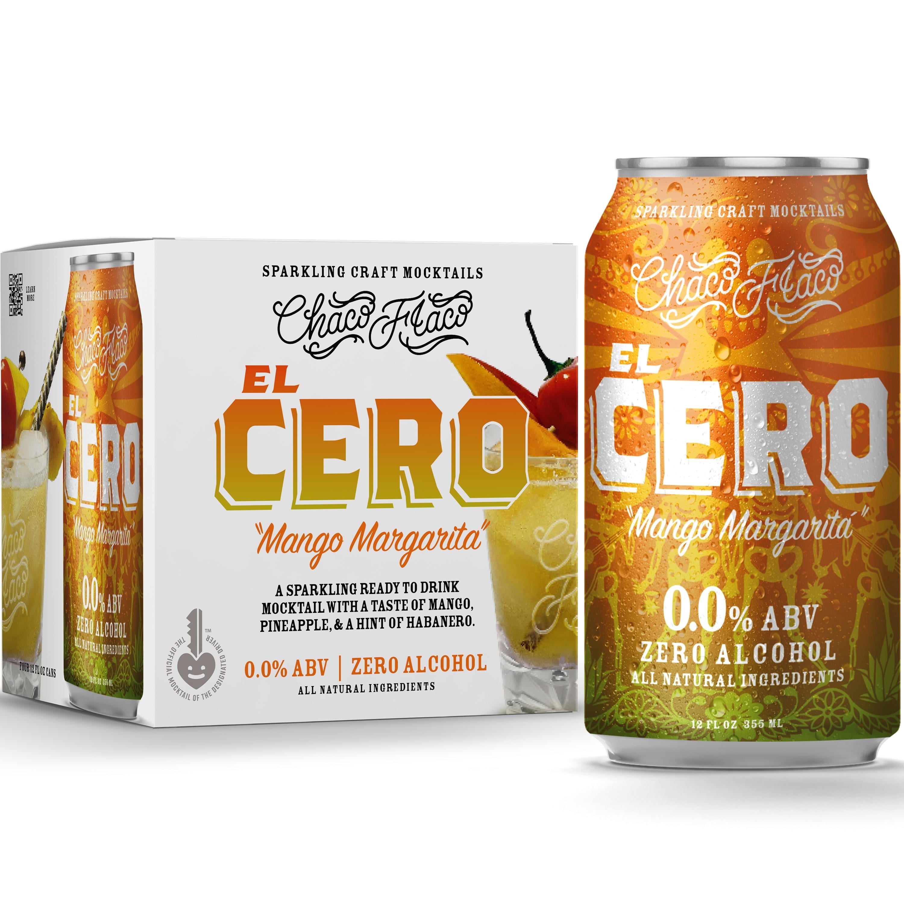 Chaco Flaco El Cero Mango Margarita Non Alcoholic Cocktails - Walmart.com