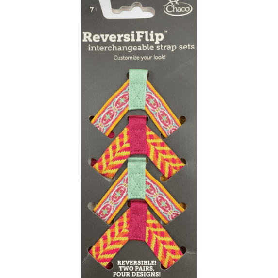 Chaco ReversiFlip Interchangeable Sandal Strap Set – Reversible Designs ...