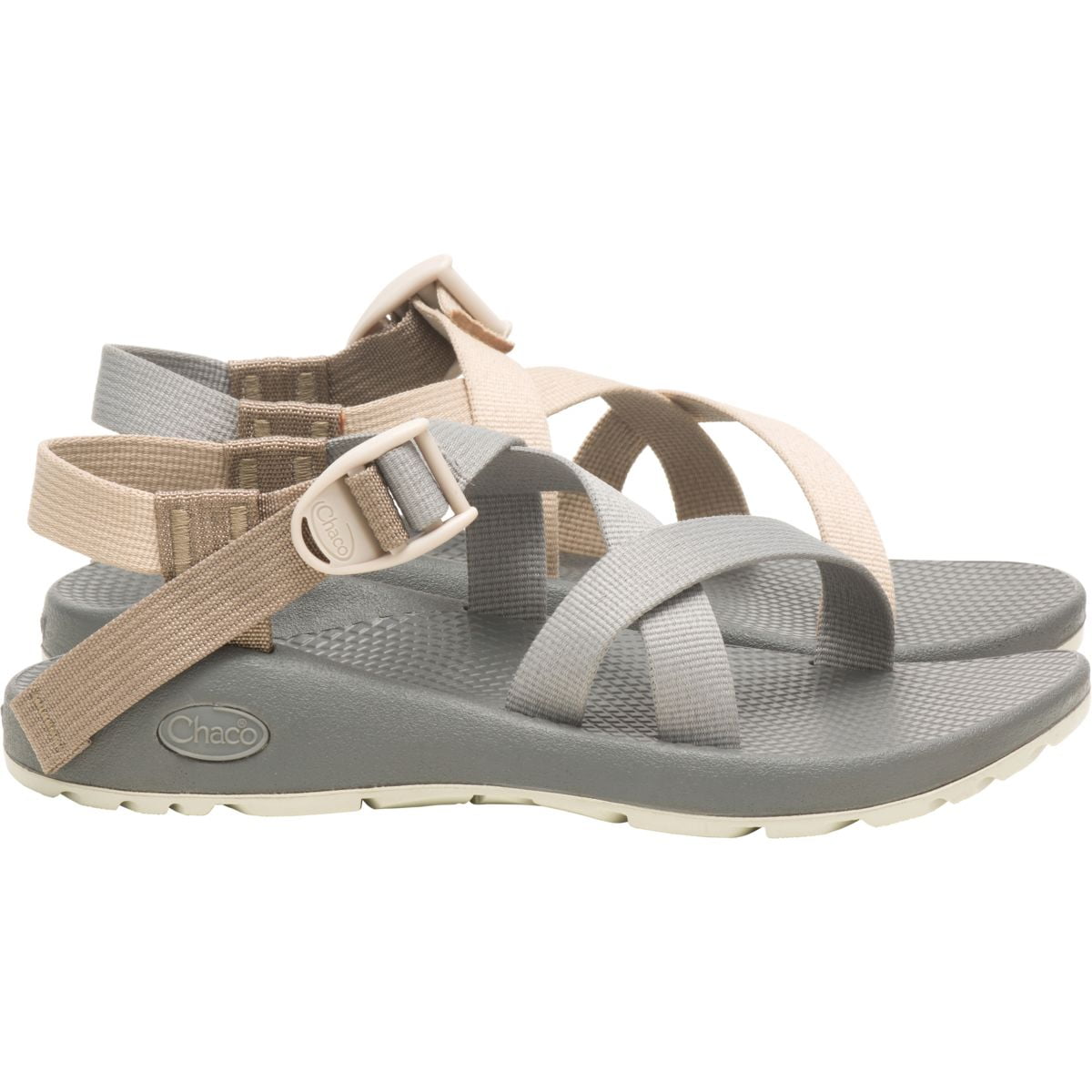 Chaco Z/1 Adjustable Strap Classic Sandal Women Earth Gray - Walmart.com