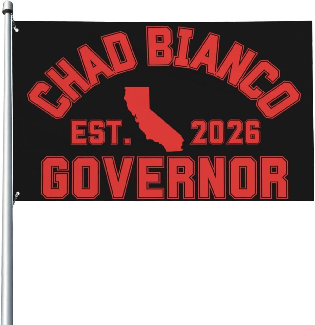 Chad-Bianco For Governor 2026 3x5ft Flag Outdoor Flags Vivid Color Clear Pattern Reinforcement ...