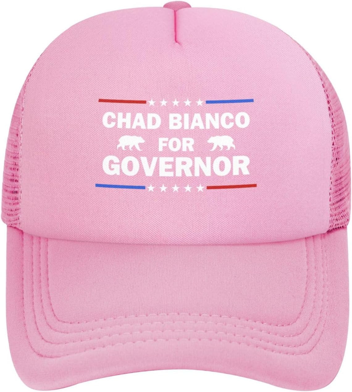 Chad-Bianco Governor 2026 Trucker Hat Chad-Bianco 2026 Mesh Baseball ...