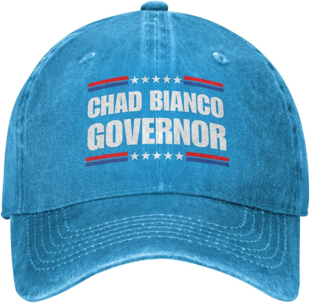 Chad Bianco for Governor 2026 Hat Chad Bianco 2026 Washed Baseball Caps ...
