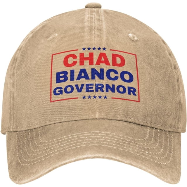 Chad Bianco for Governor 2026 Hat Chad Bianco 2026 Washed Baseball Caps ...
